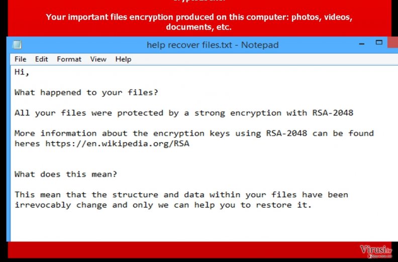 Uklonite virus .code (Besplatne instrukcija)